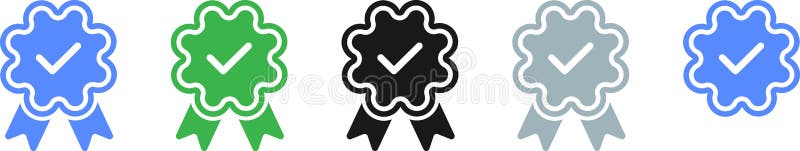 Check Mark Tick Verification Icon Symbol Vector. Verified Check Mark ...