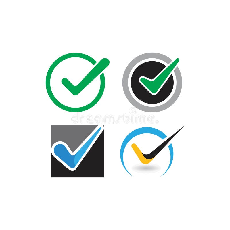 Check mark V Letter stock vector. Illustration of modern - 170694058