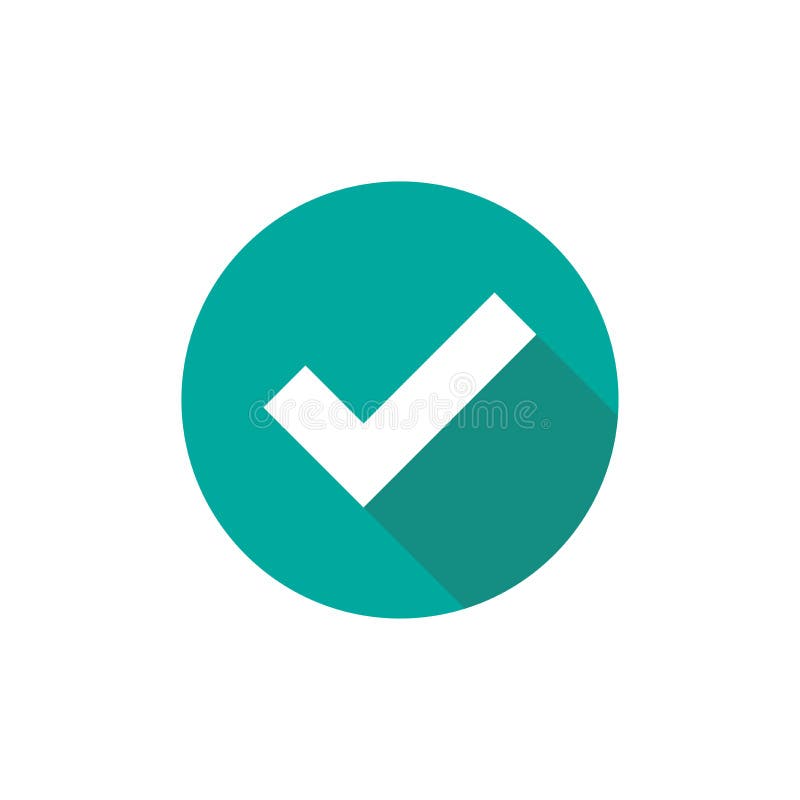Check Mark. Valid Seal Icon. White Squared Tick with Shadow in Blue ... Check Mark. Valid Seal Icon. White Squared Tick with Shadow in Blue ...