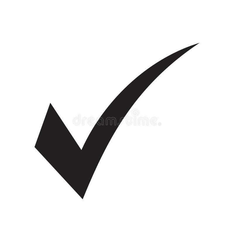Check mark vector icon stock vector. Illustration of checkbox - 128824432 Check mark vector icon stock vector. Illustration of checkbox - 128824432