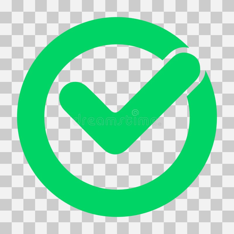 Check Mark Vector Icon. Checkmark Right Symbol Tick Sign. Ok Button ...