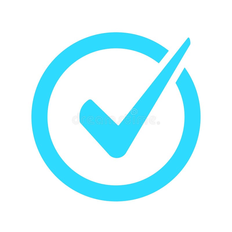 Check Mark Vector Icon. Checkmark Right Symbol Tick Sign Stock ...