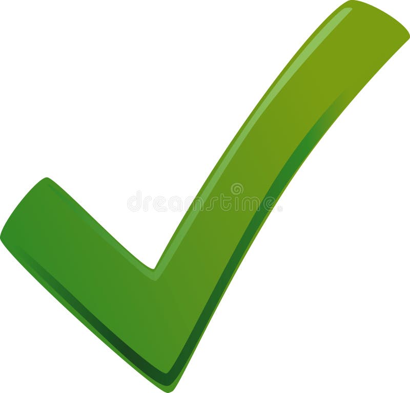 Math Check Mark Symbol