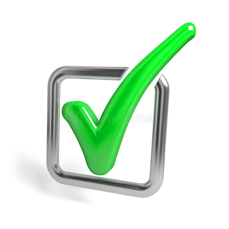 Got it Done Check Mark Box Finished Task Job Complete Stock ...