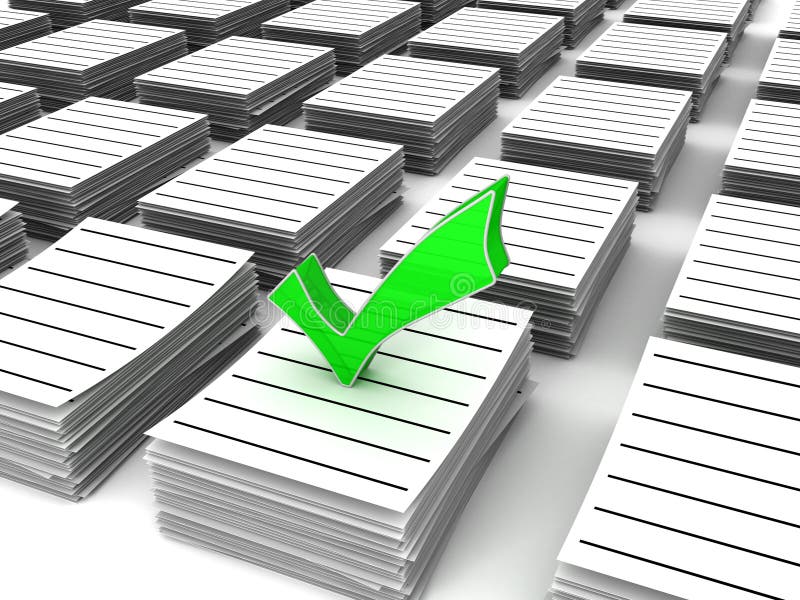 Check list symbol stock illustration. Illustration of check - 12761609