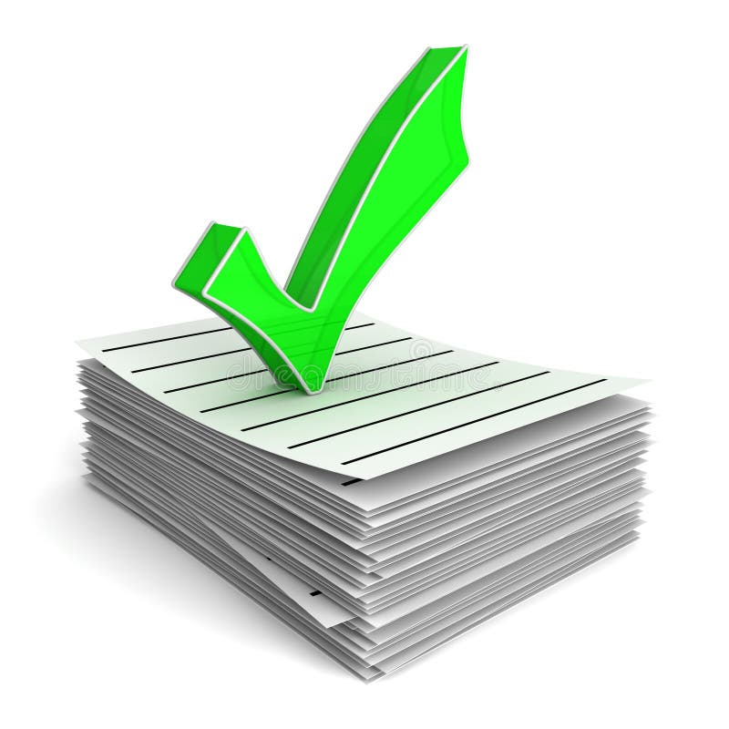 Check list symbol stock illustration. Illustration of check - 12761609