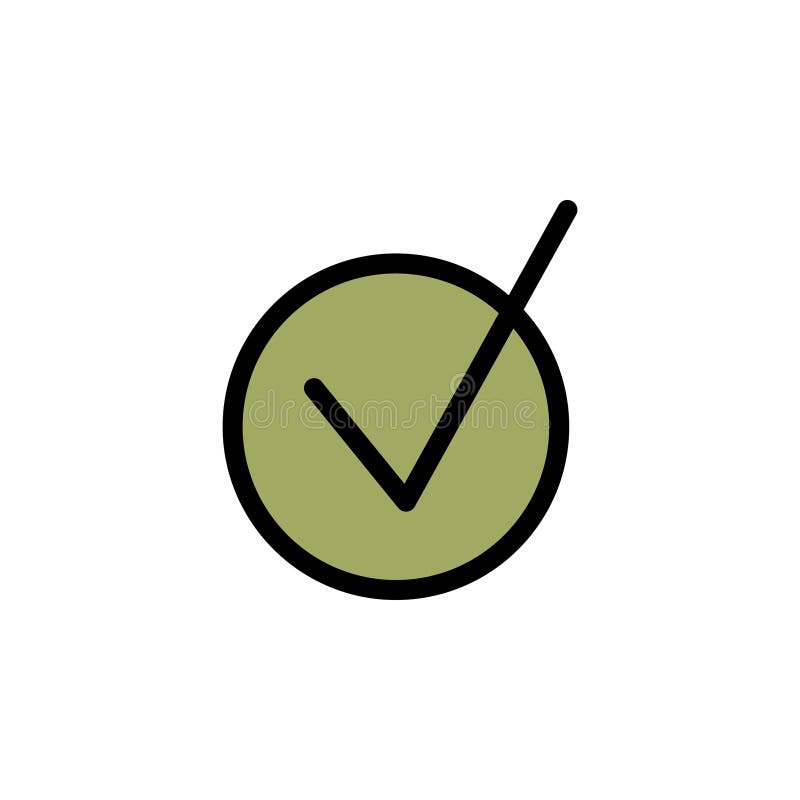 Check Mark Signs Thin Line Seamless Pattern Background. Vector Stock ...