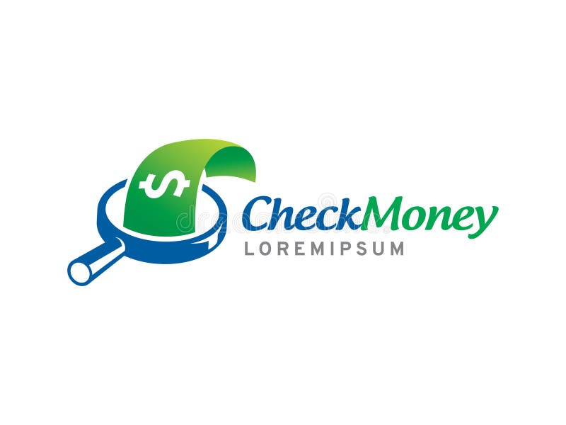 Check Money Logo Symbol or Icon Template Stock Vector - Illustration of ...