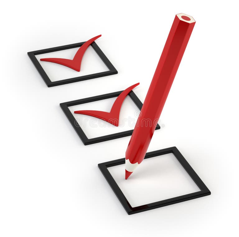 Check Off List Stock Illustrations – 656 Check Off List Stock ...