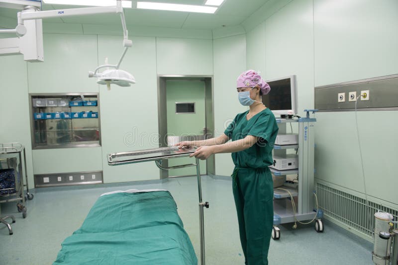 Check the Operating Table-Preoperative Preparation Editorial Photo ...