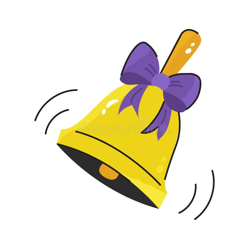 School Bell Ring Stock Illustrations – 8,398 School Bell Ring Stock ...