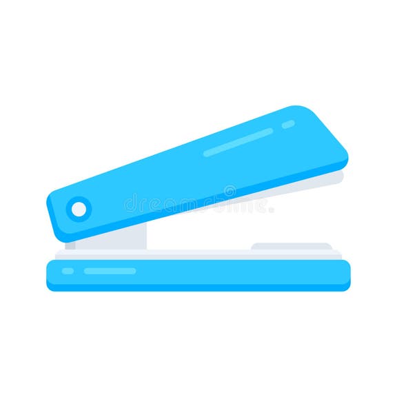 Check Out this Flat Icon Showing Stapler Clamping Stock Vector ...