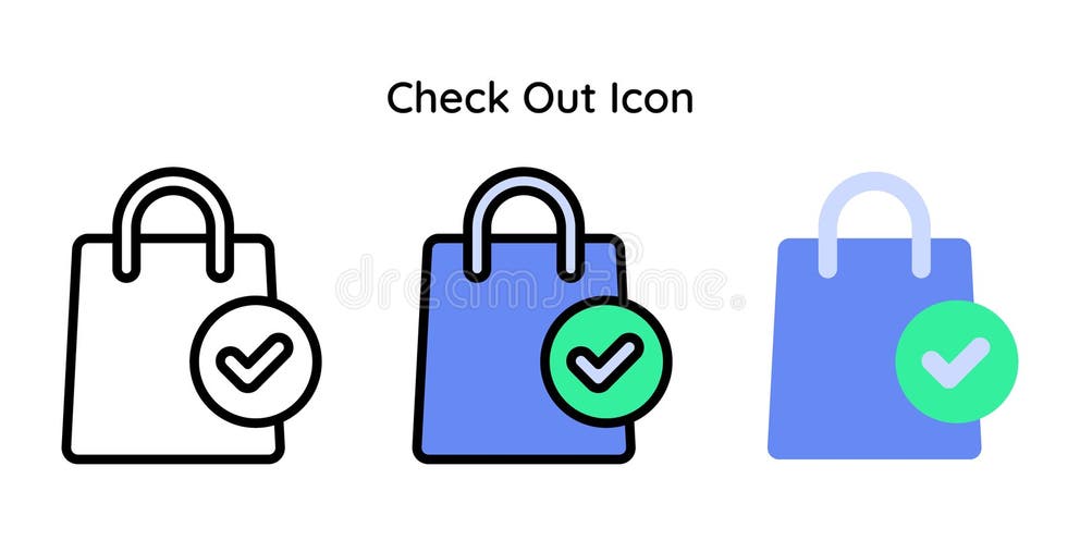 Check Out Icon. stock vector. Illustration of shop, shopping - 316230971
