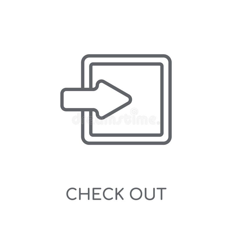 Icono De Check In Y Check Out Check In