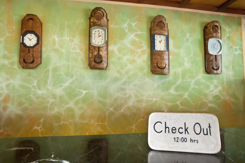 Check Out Time stock image. Image of luxury, counter - 21180025