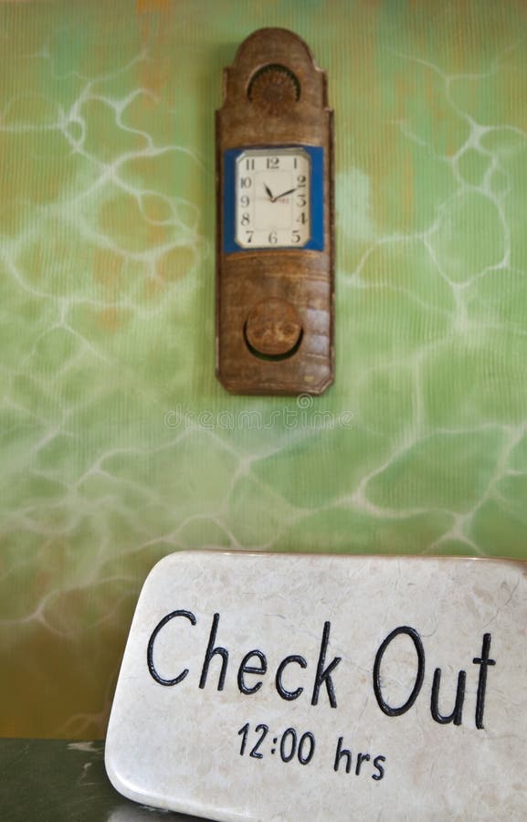 Check Out Time stock photo. Image of oceanfront, lobby - 21180016
