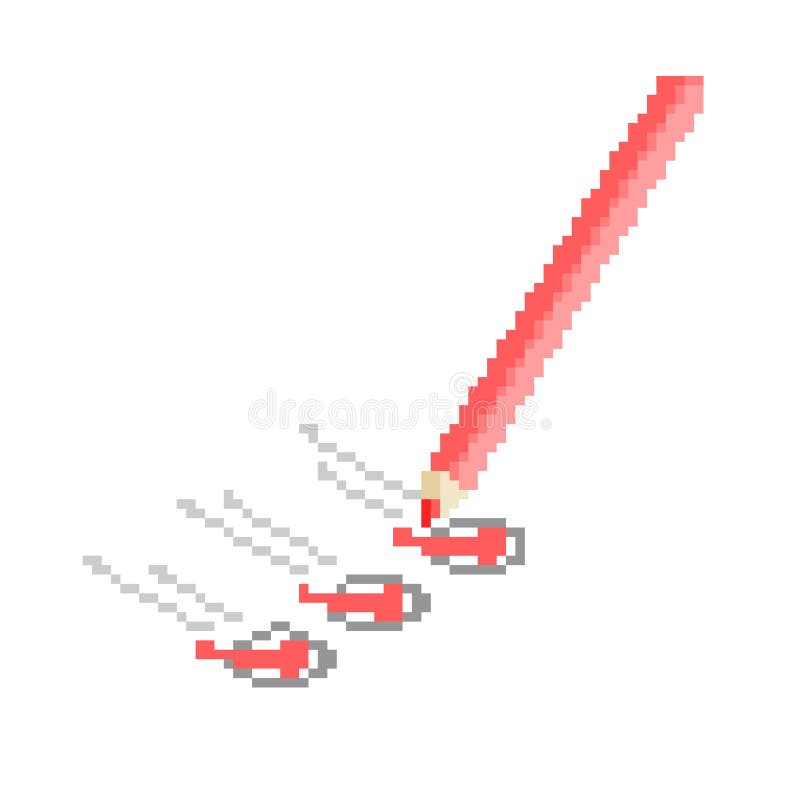 Check pencil stock vector. Illustration of answer, pixel - 267160352