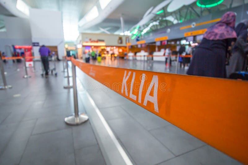 Check in Place at Departure Hall Editorial Stock Photo - Image of blur ...