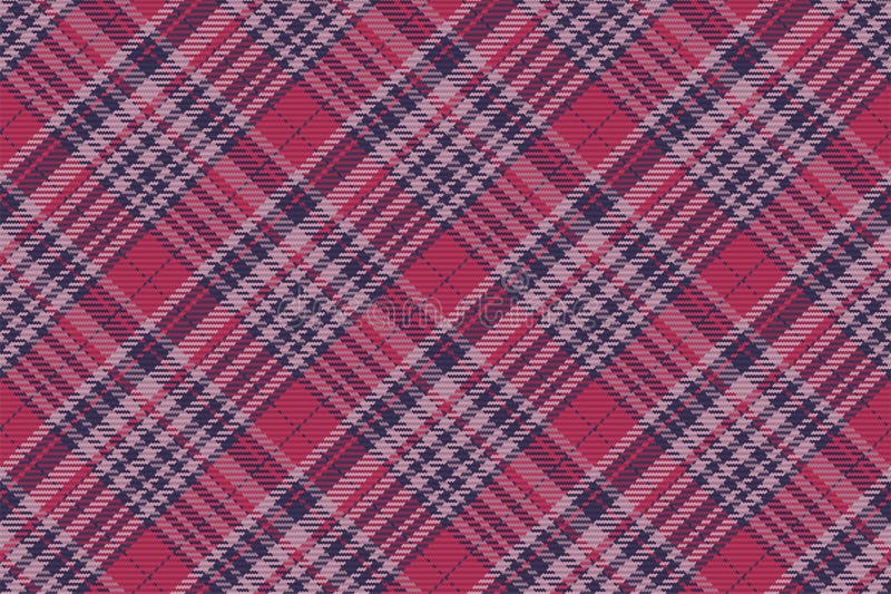 Check Plaid Seamless Fabric Texture. Diagonal Print Stock Vector ...
