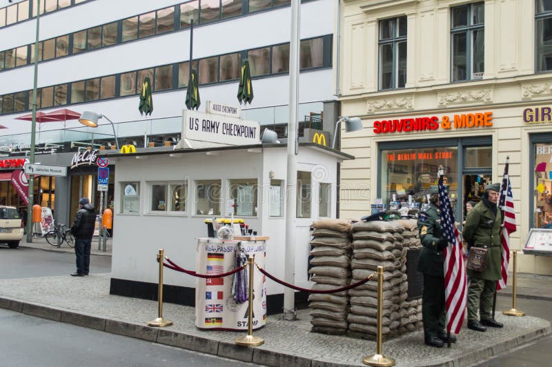 Check Point Charlie editorial photo. Image of charlie - 42718971