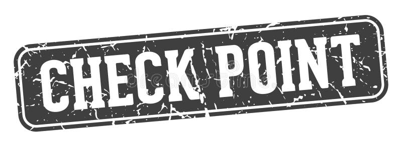 Check Point Sticker. Check Point Sign on Transparent Background Stock ...