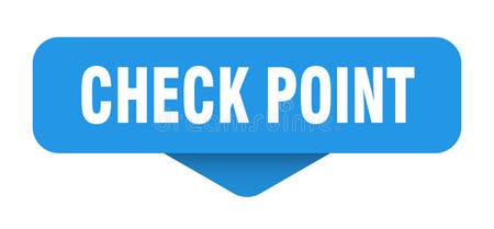 Check Point Sticker. Check Point Sign on Transparent Background Stock ...