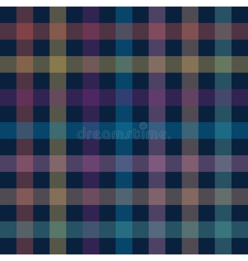 Check Print and Lines Seamless Pattern Stock Illustration ...