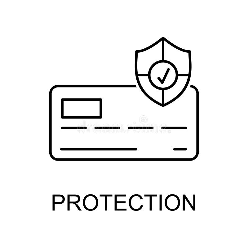 Check Protection Outline Icon. Element of Finance Icon for Mobile ...