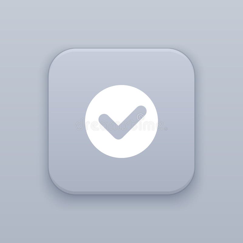 Check, Ready Button, Best Vector Stock Vector - Illustration of design ...