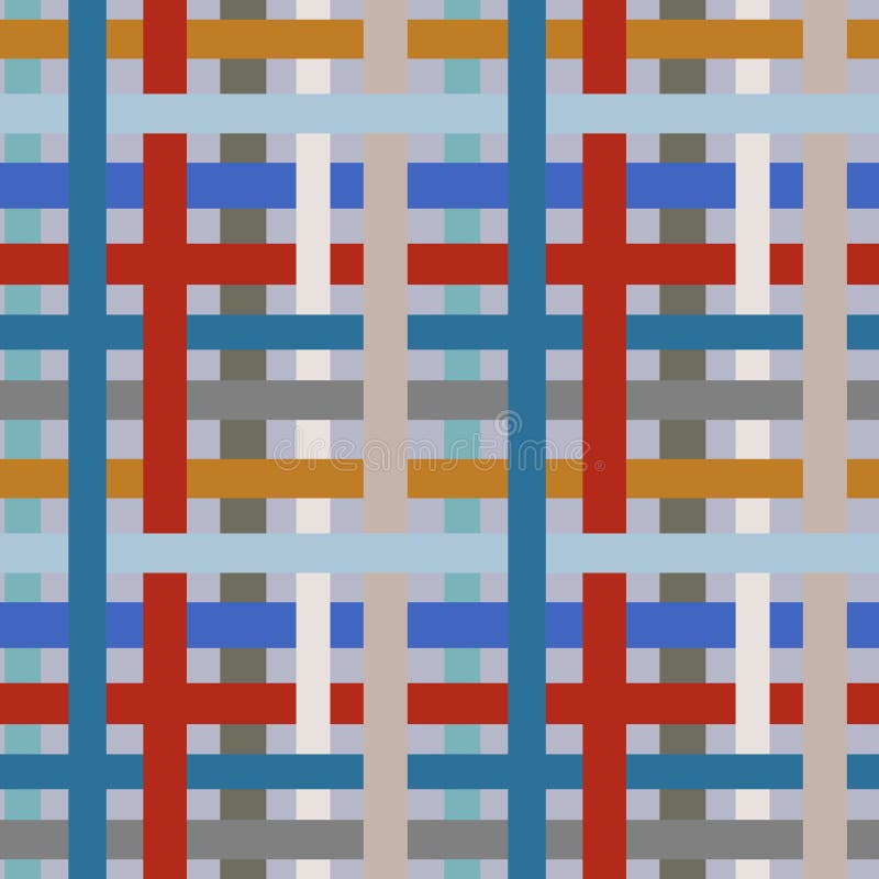 Check seamless pattern stock vector. Illustration of stripe - 126265122