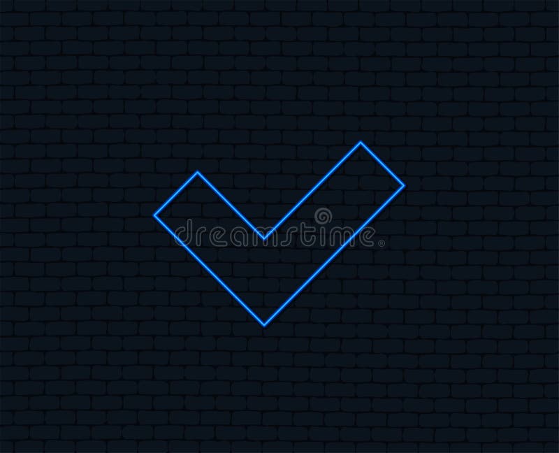Check Sign Icon. Yes Button Stock Vector - Illustration of symbol ...