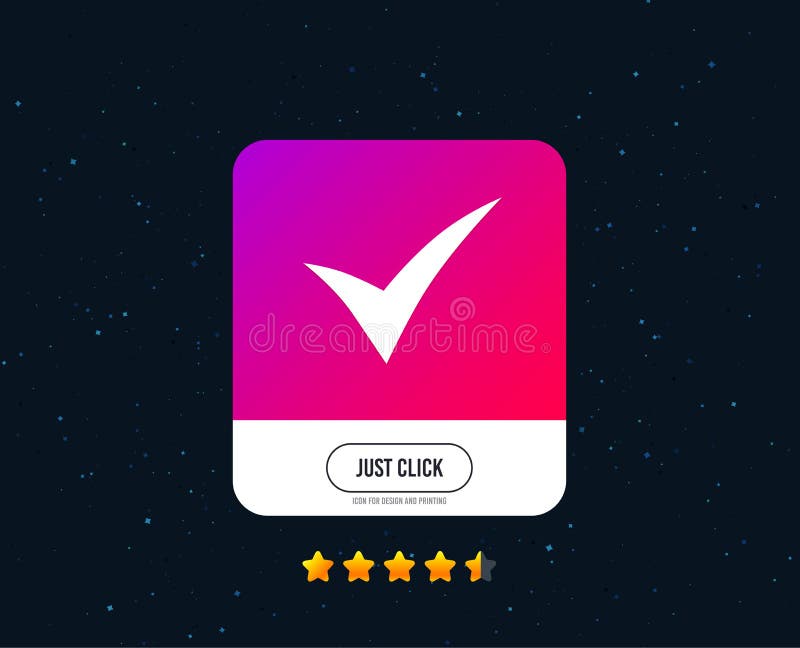 Check Sign Icon. Yes Symbol. Vector Stock Vector - Illustration of ...
