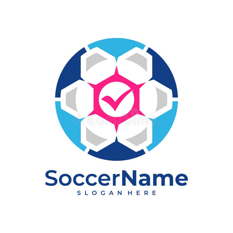 Circle Soccer Club Logo Template Stock Illustrations – 466 Circle ...