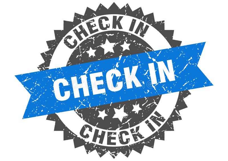 Check Out Stamp. Check Out Round Vintage Grunge Label Stock Vector ...