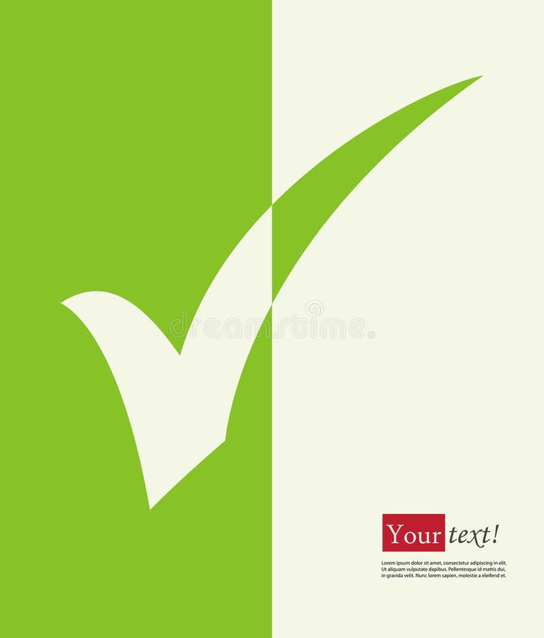 Check symbol flat stock vector. Illustration of vector - 86592336