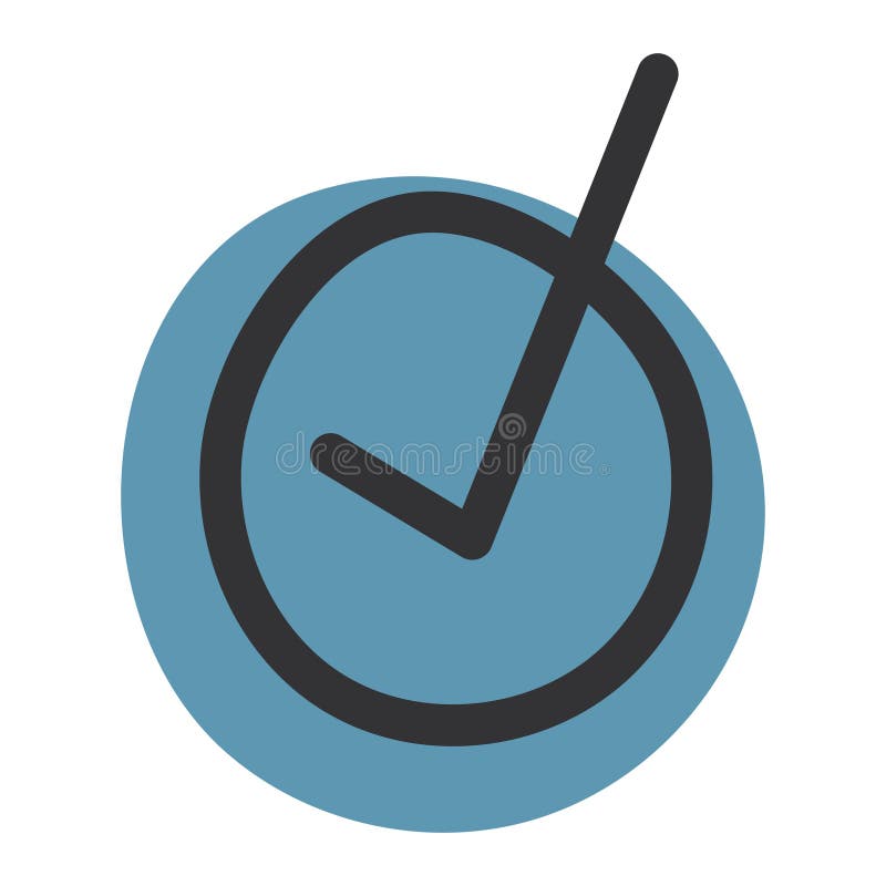 Check Symbol Sketch Icon Hand Draw Vector Stock Vector - Illustration ...