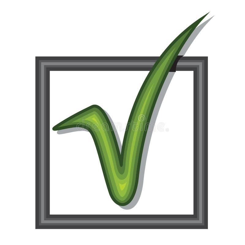 Check Symbol stock vector. Illustration of drawing, sign - 40134492