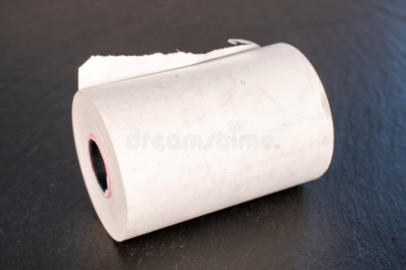Several Rolls of Check Tape Close-up Isolated on White or Top View ...