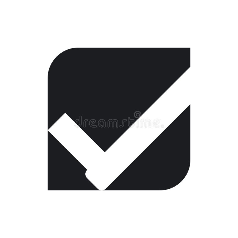 Check Template Icon stock vector. Illustration of check - 336477234
