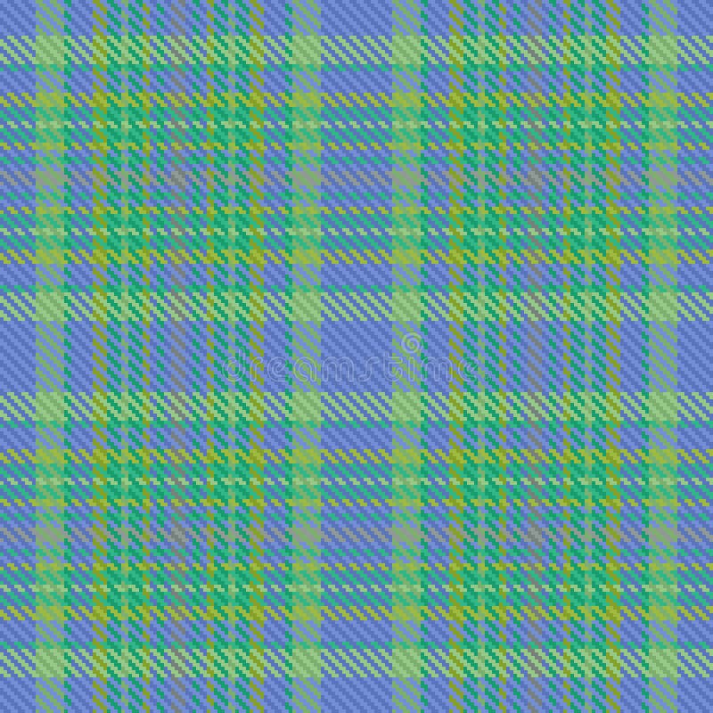Fabric Tartan Plaid of Pattern Textile Background with a Vector Check ...