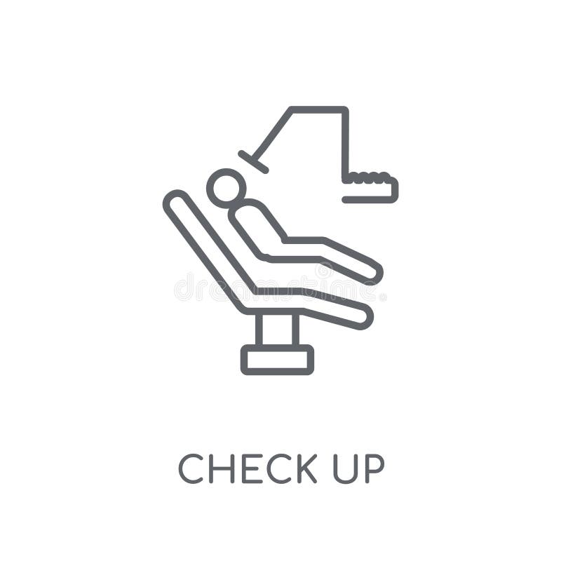 Check in Linear Icon. Modern Outline Check in Logo Concept on Wh Stock ...