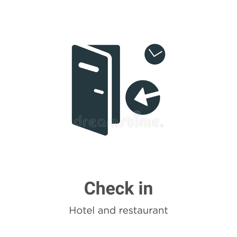Check in Vector Icon on White Background. Flat Vector Check in Icon ...