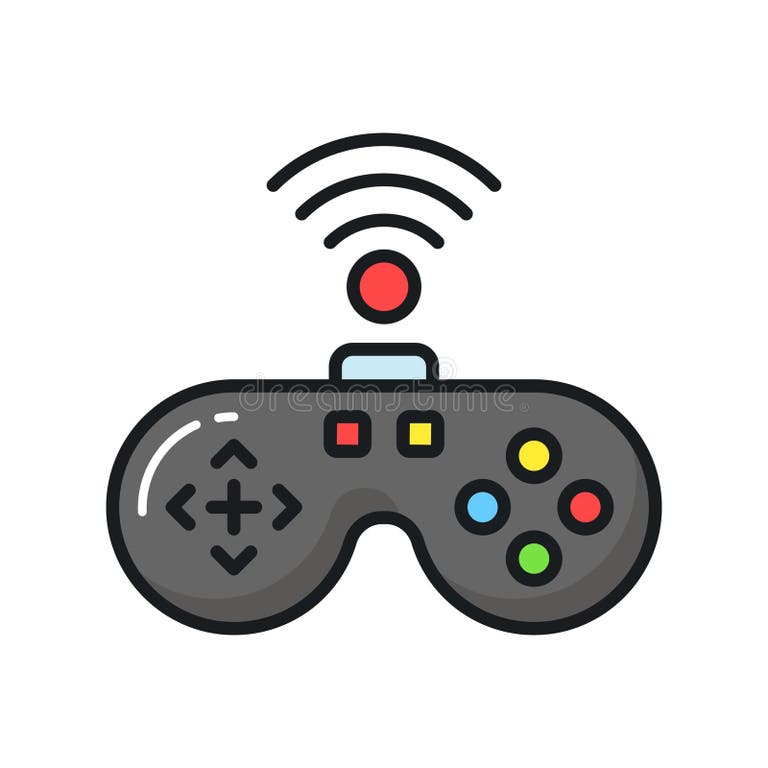 Check this Wireless Gamepad Vector Design in Modern Style, Premium Icon ...