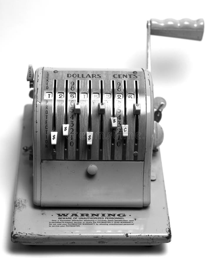 Check writer stock photo. Image of check, paymaster, writer - 308362