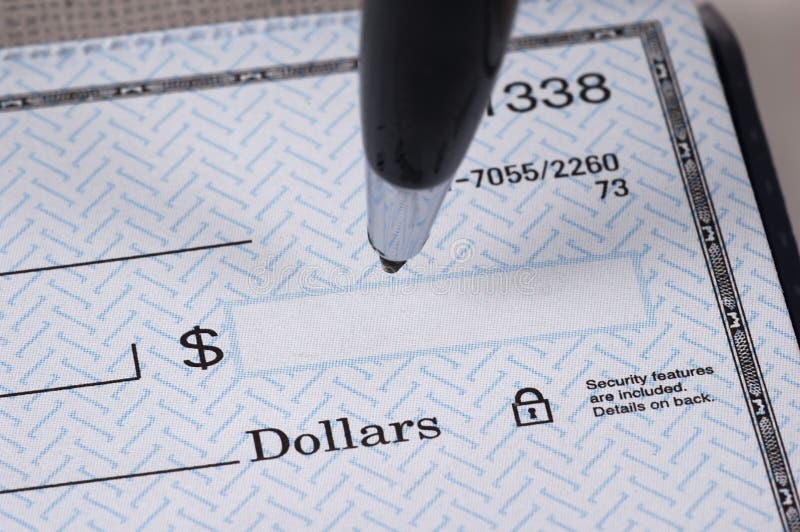 Check Writing stock photo. Image of savings, account, amount - 14060
