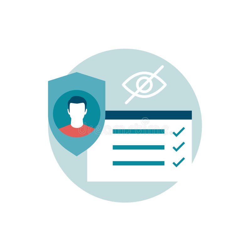 Check Your Privacy Settings Stock Vector - Illustration of control ...