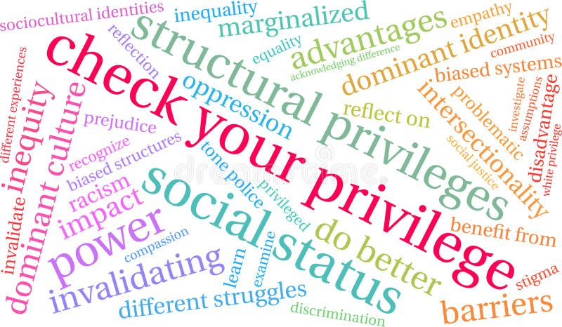 Check Your Privilege Word Cloud Stock Vector - Illustration of biased ... Check Your Privilege Word Cloud Stock Vector - Illustration of biased ...