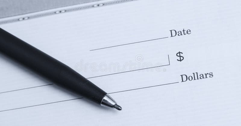 Checkbook stock photo. Image of business, money, save - 7865212