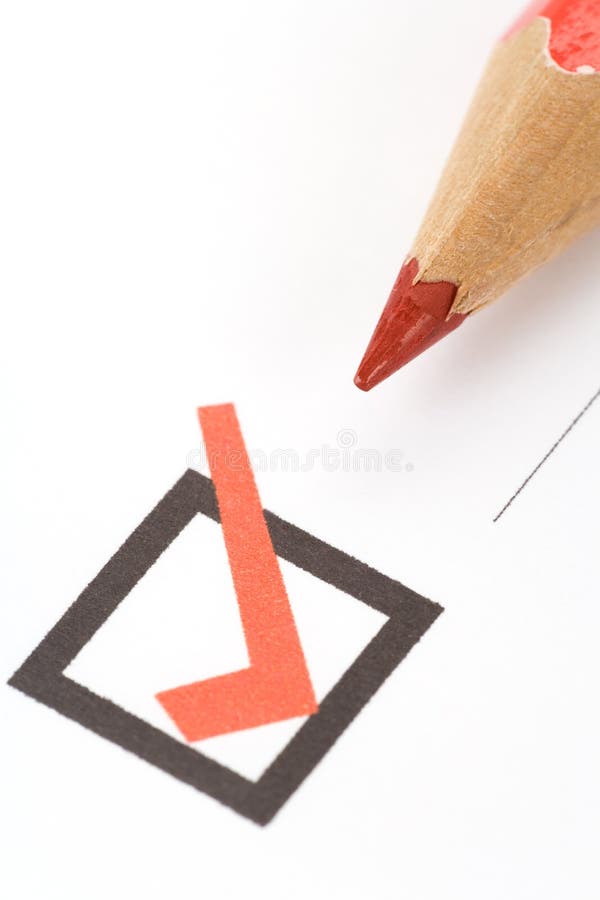 Checkbox stock photo. Image of macro, check, choice, checkbox - 10977386