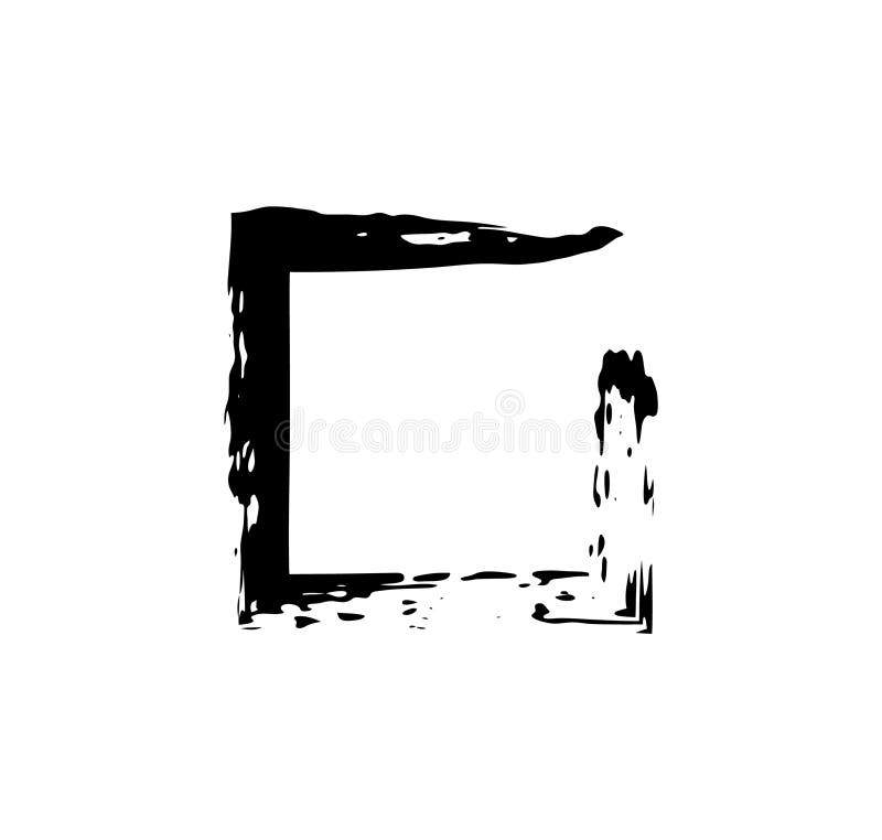 Checkbox. Check Signs V X. Chalk and Brush Checkmarks Set Stock Vector ...